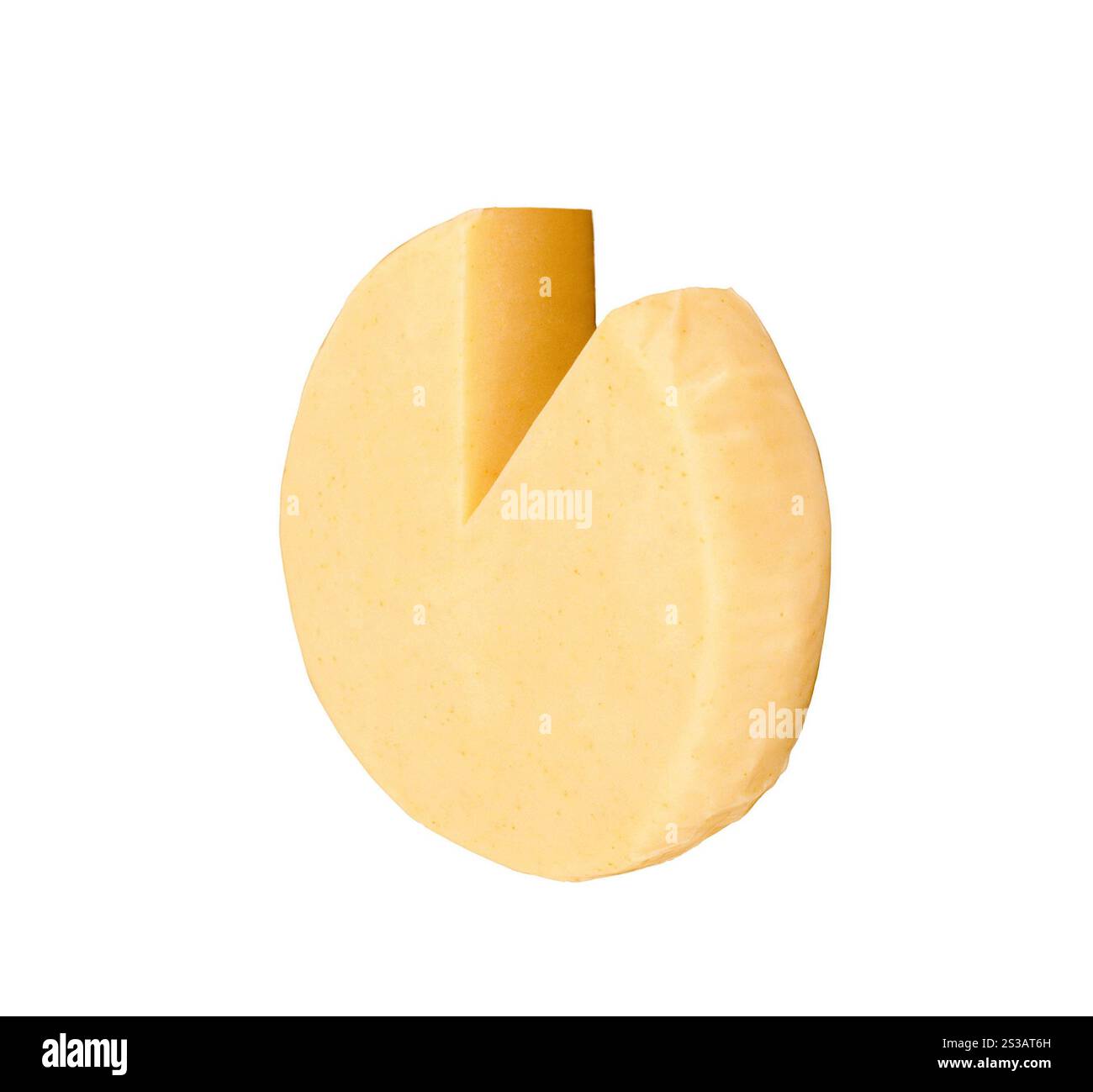 One wheel round cheese isolated on white background. One wheel round ...