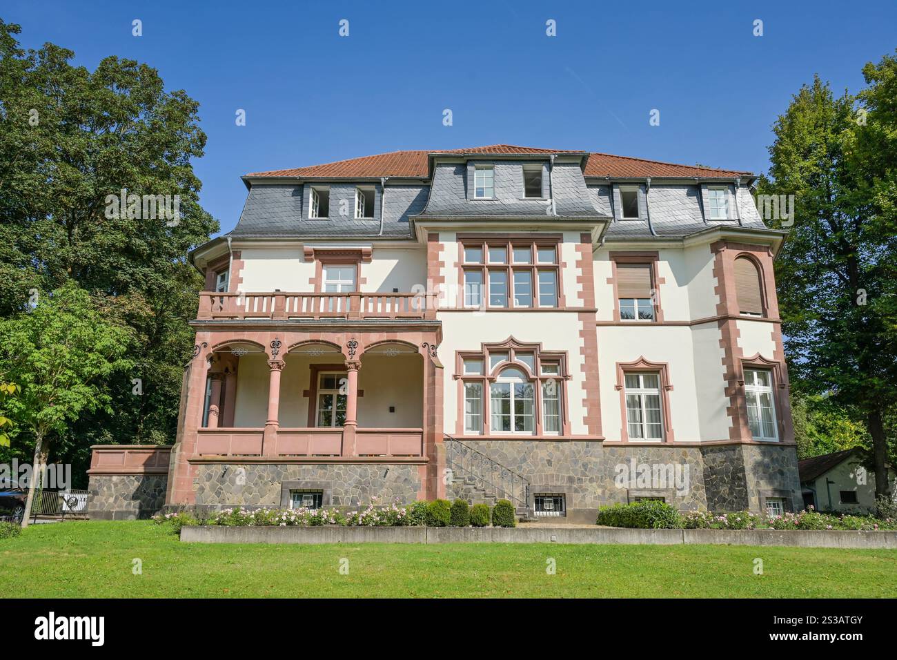 Sparkasse Hanau - Sparkassen-Villa, Philippsruher Allee, Hanau, Hessen ...