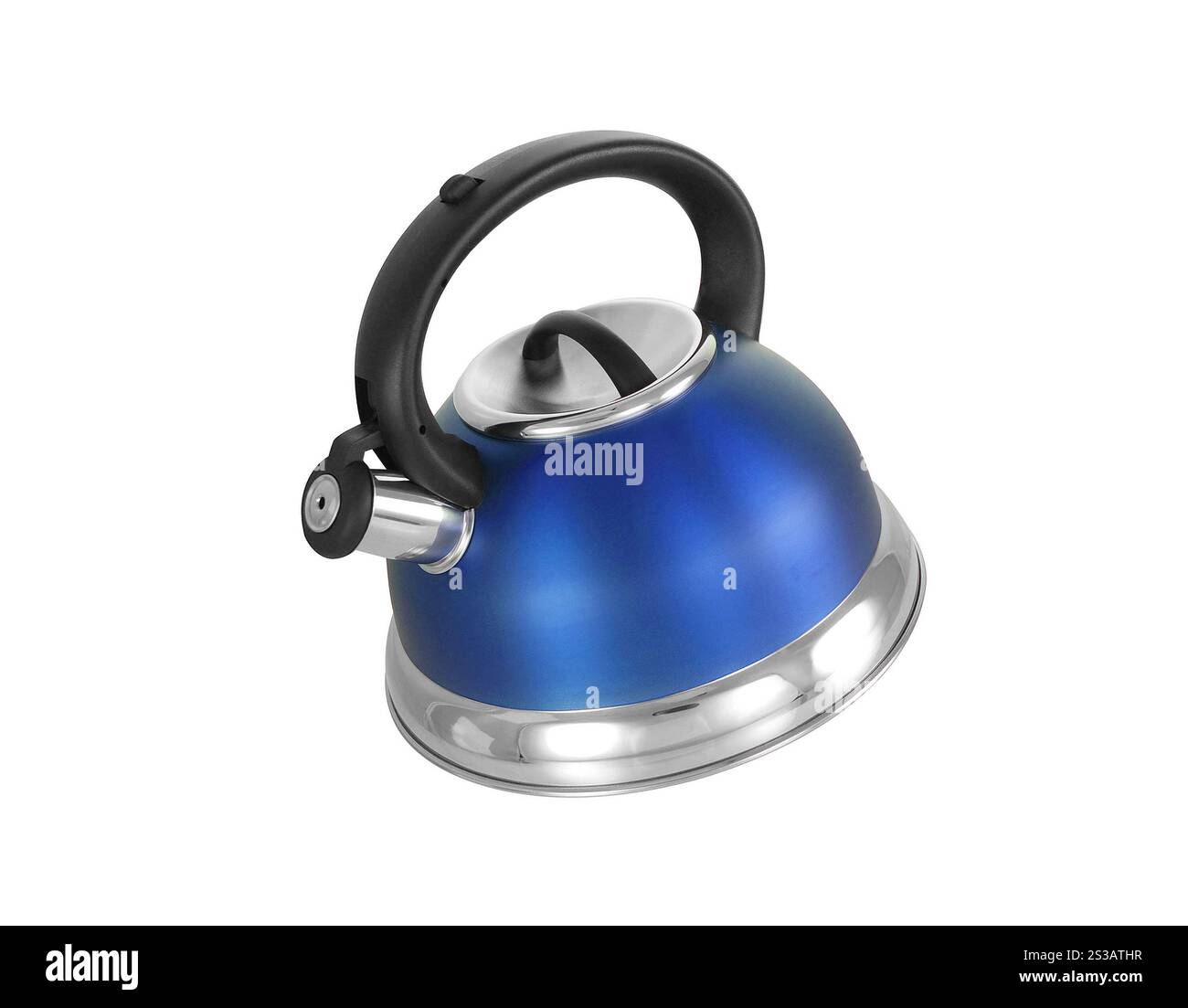 Old rusty metal kettle Cut Out Stock Images & Pictures - Alamy