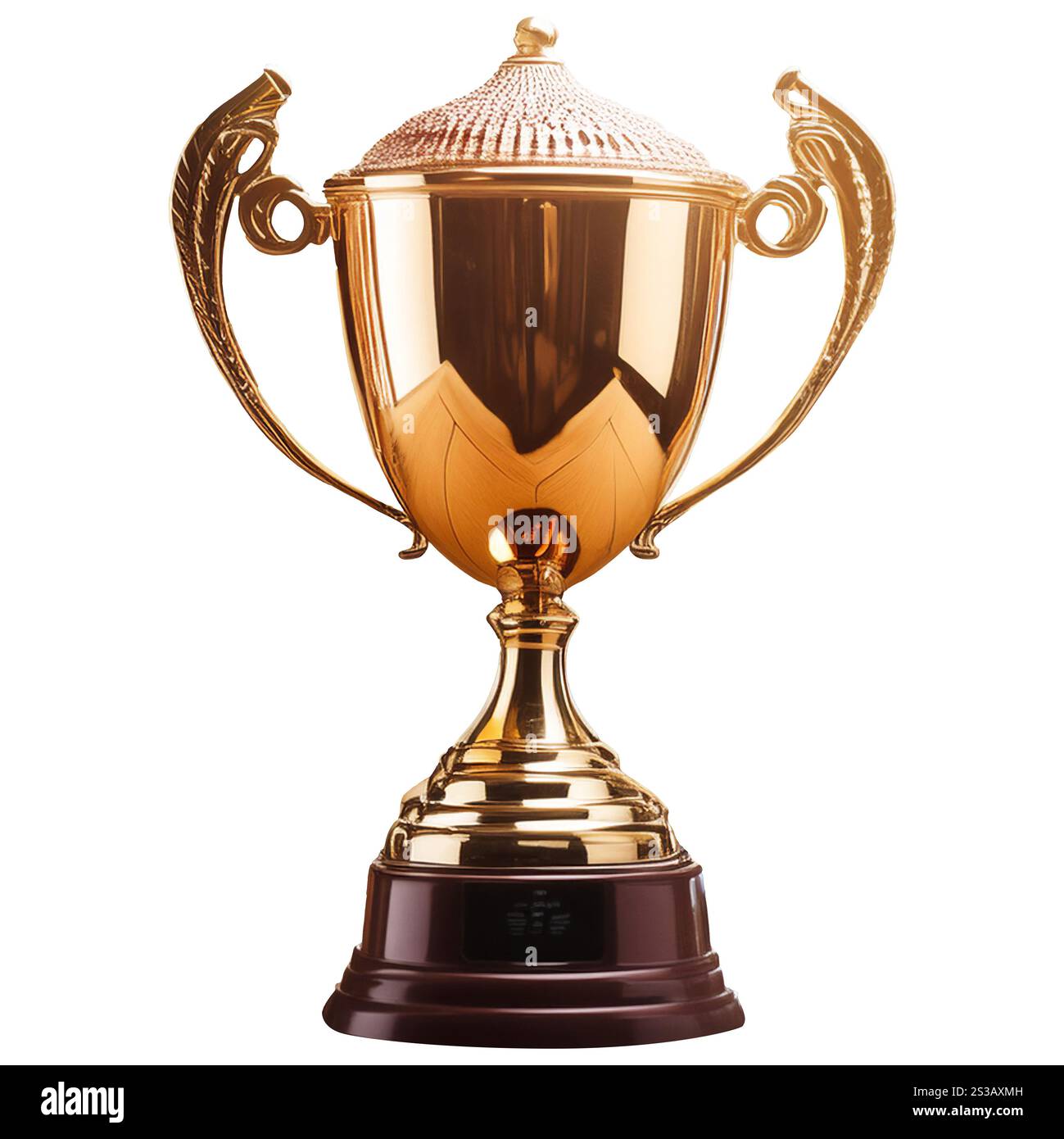 Illustration depicting the concept of a trophy and achievement award ...