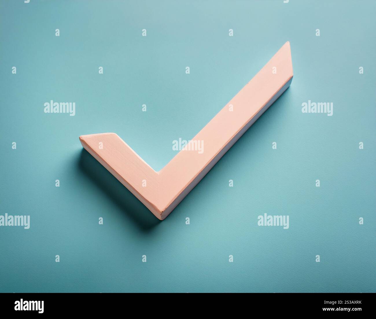 Check mark symbolizing agreement and confirmation, emphasizing positivity, approval, and ...