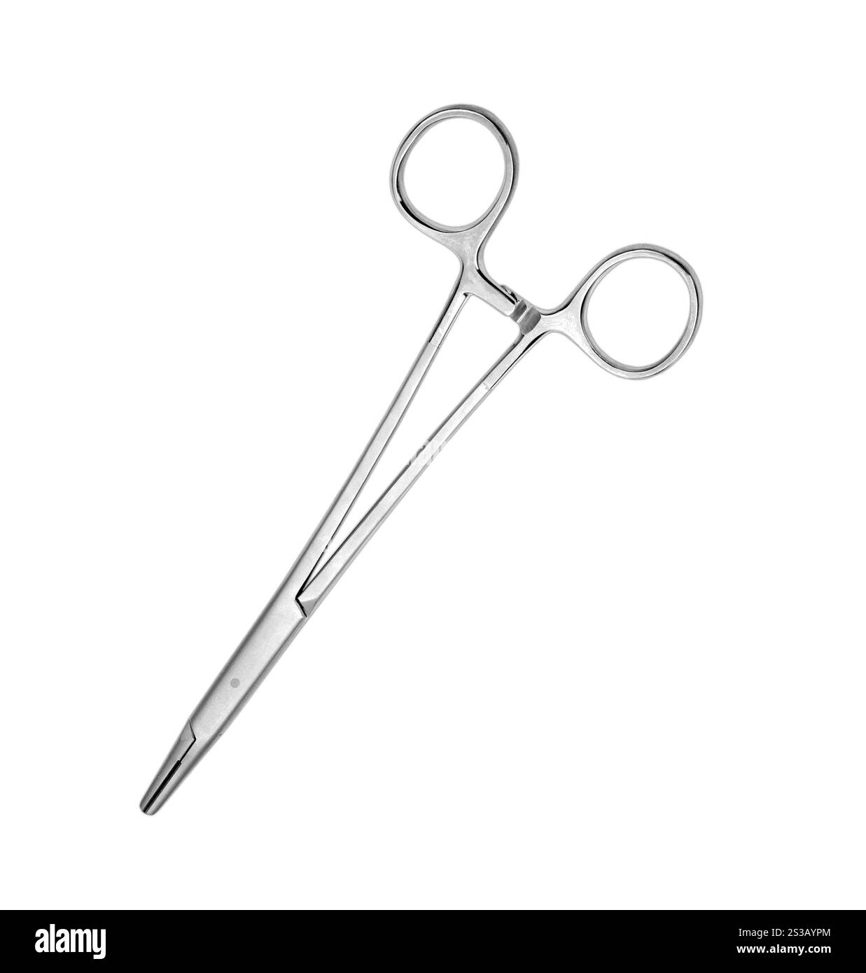 Medical scissors isolated on white background. Medical scissors Stock ...