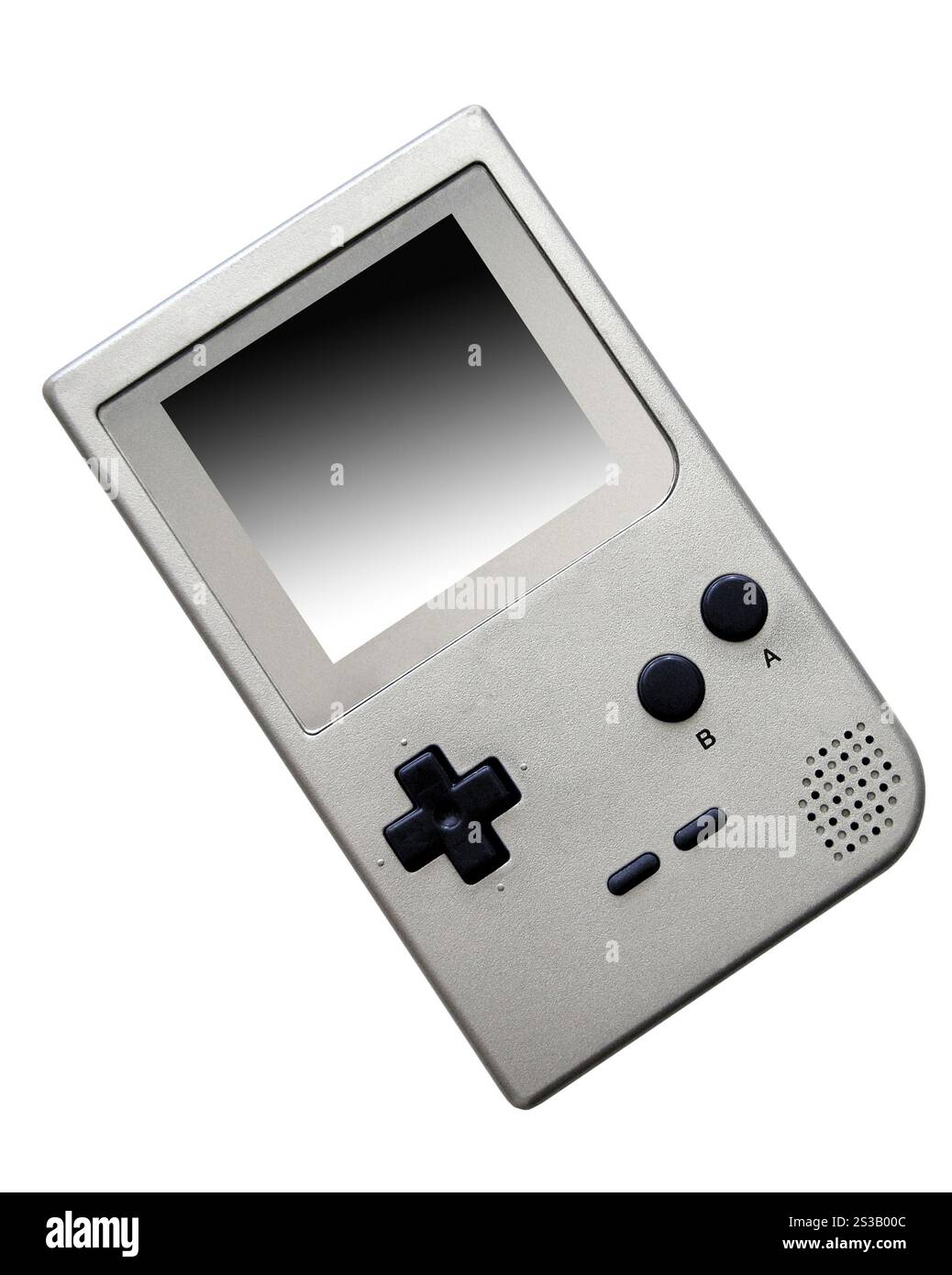 old video game isolated on white background. old video game Stock Photo ...