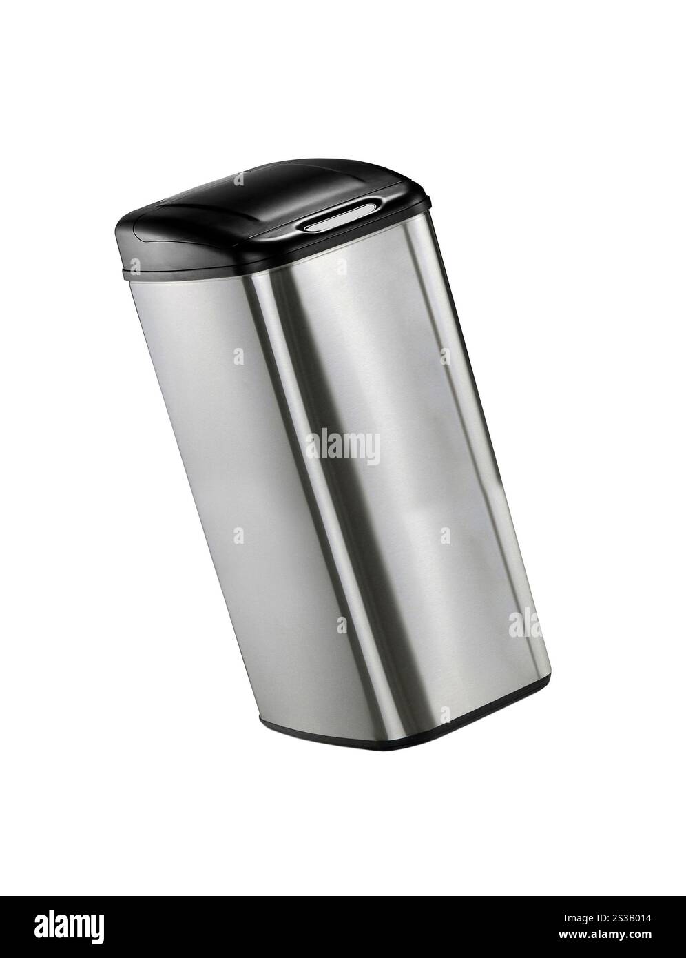 office trash can isolated on white background. office trash can Stock ...