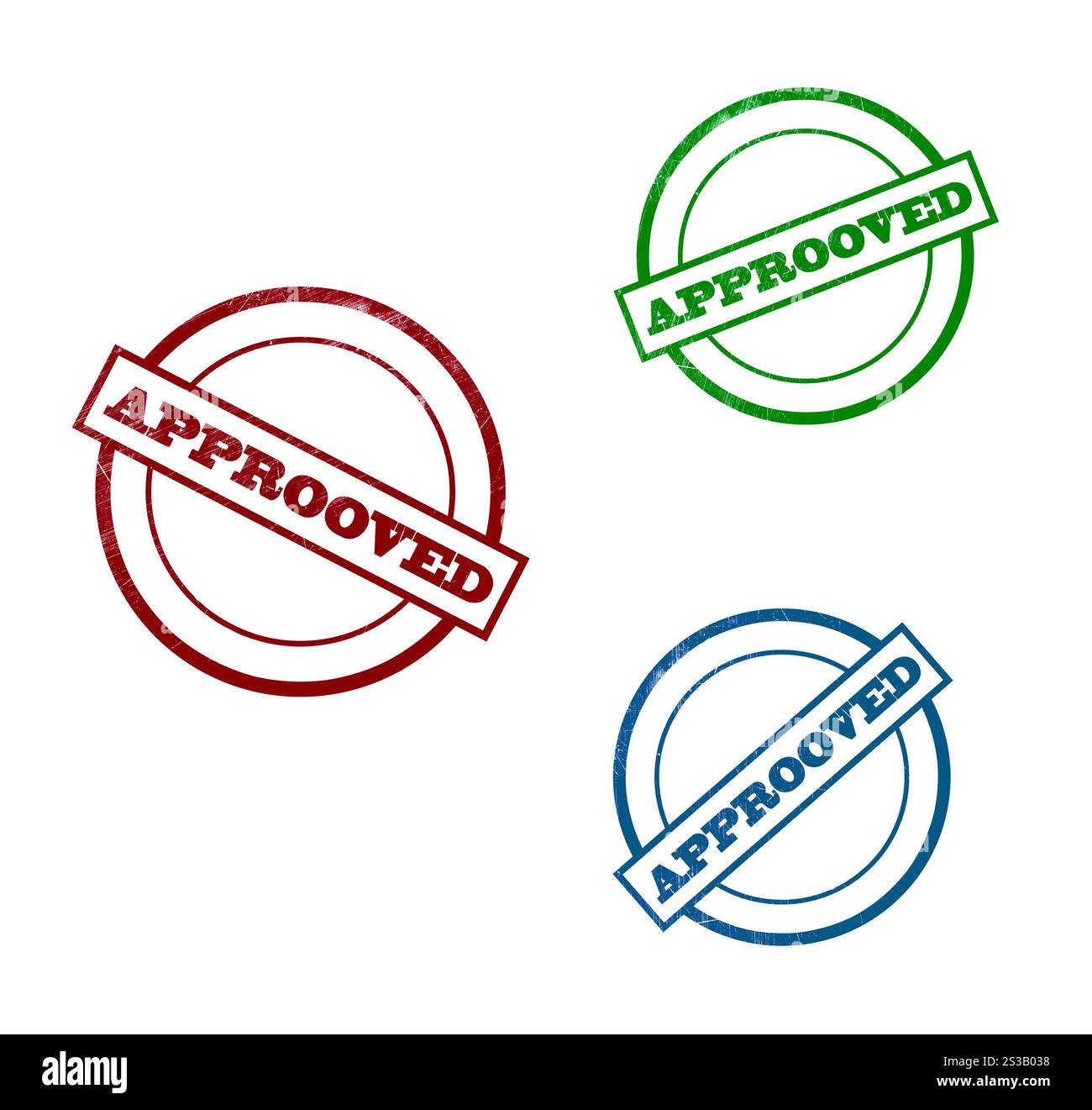 approved stamps isolated on white background. approved stamps Stock ...