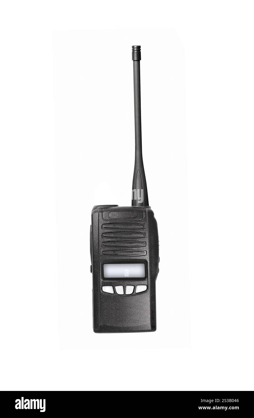 portable radio sets isolated on white background. portable radio sets ...