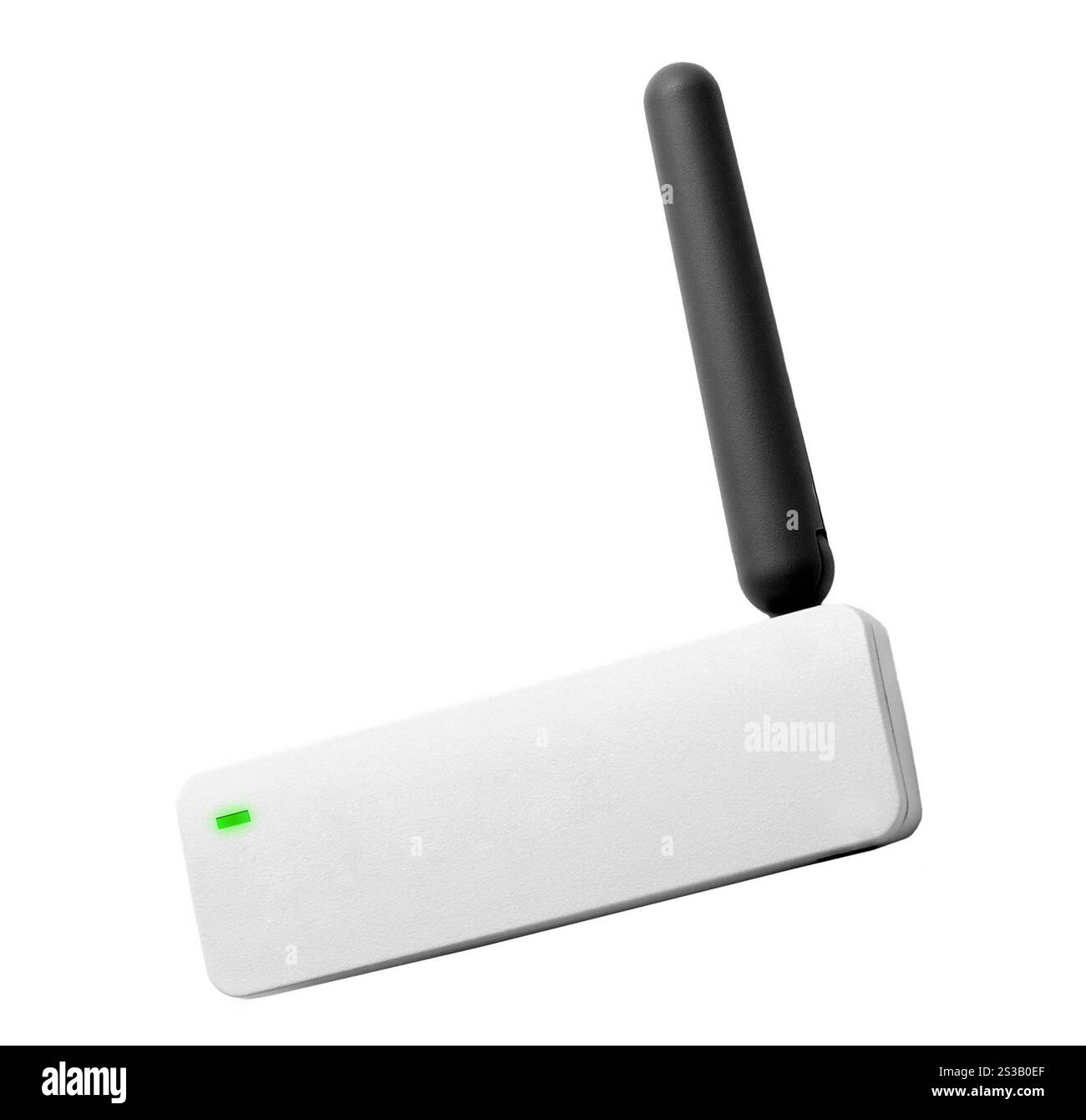 WIFI router isolated on white background. WIFI router Stock Photo - Alamy