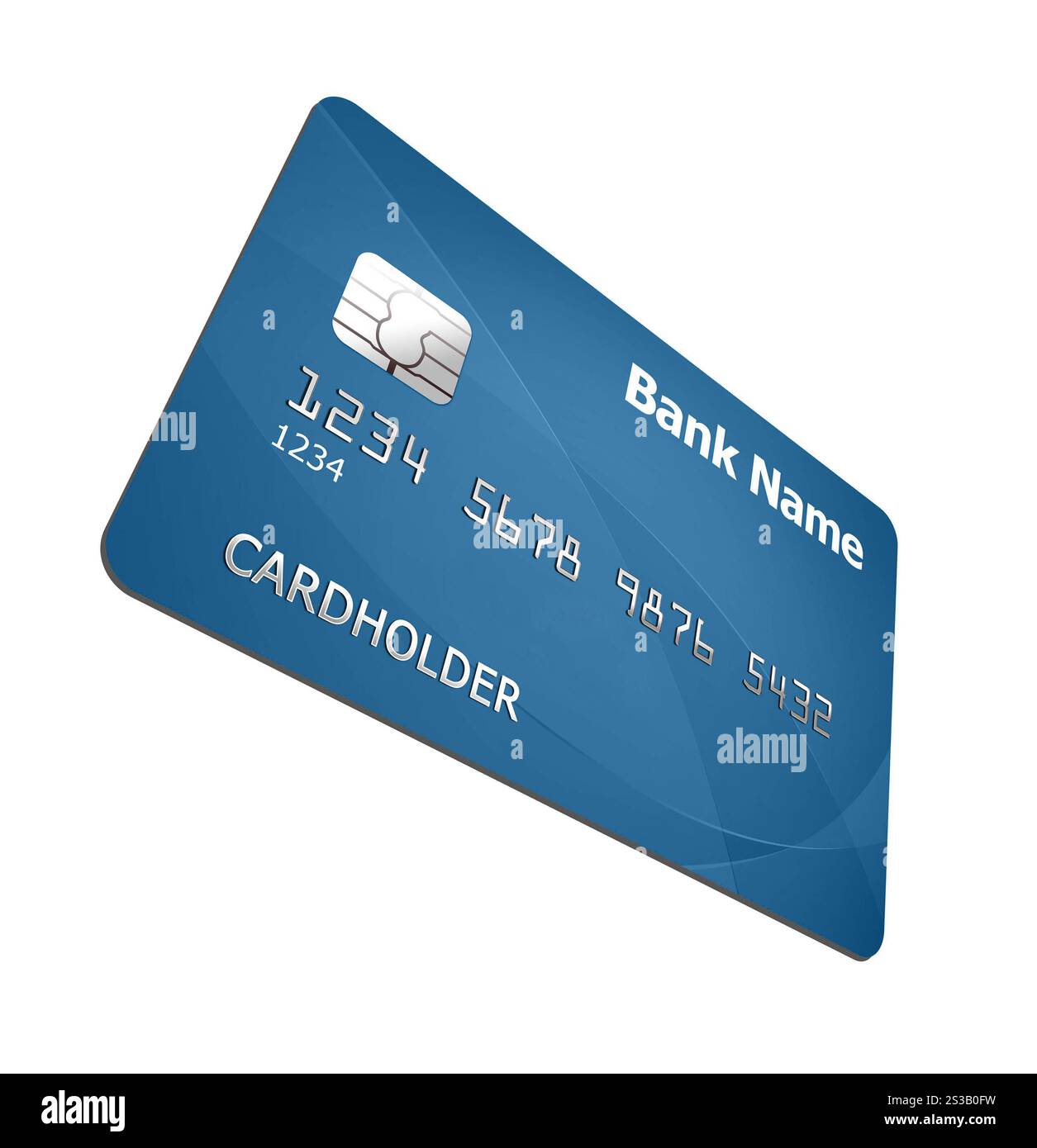 Blue credit card isolated. Red credit card isolated Stock Photo - Alamy