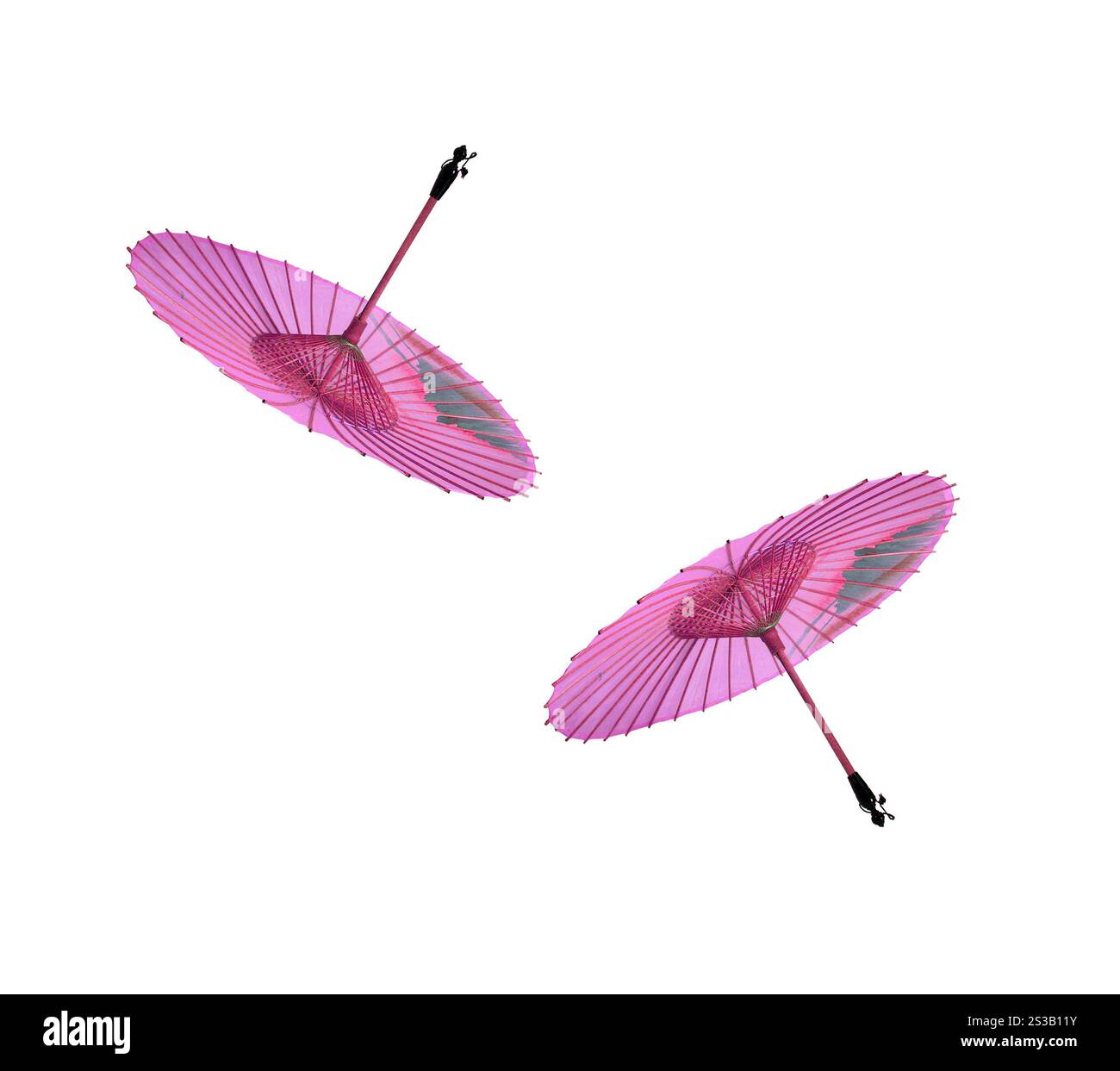 Chinese parasol made of wood. Chinese parasol made of wood Stock Photo ...