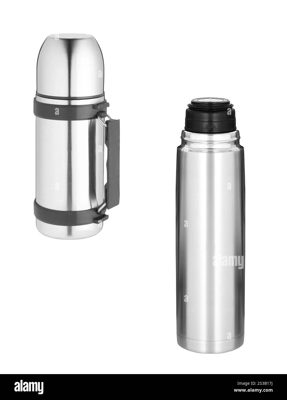 thermo bottles isolated on white background. thermo bottles isolated ...