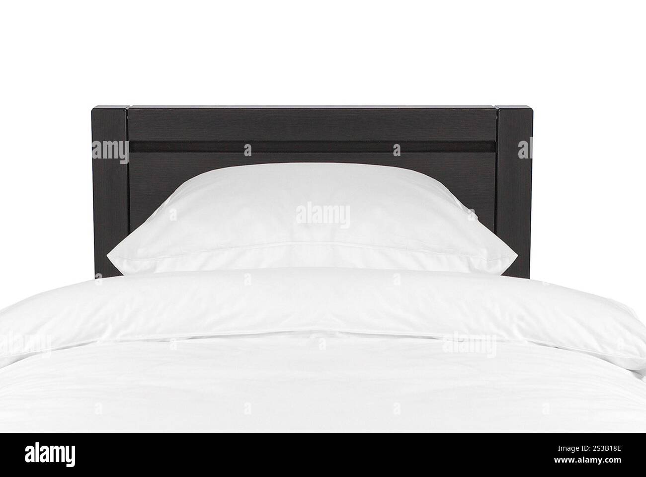 Bed isolated on white background. Bed isolated Stock Photo - Alamy