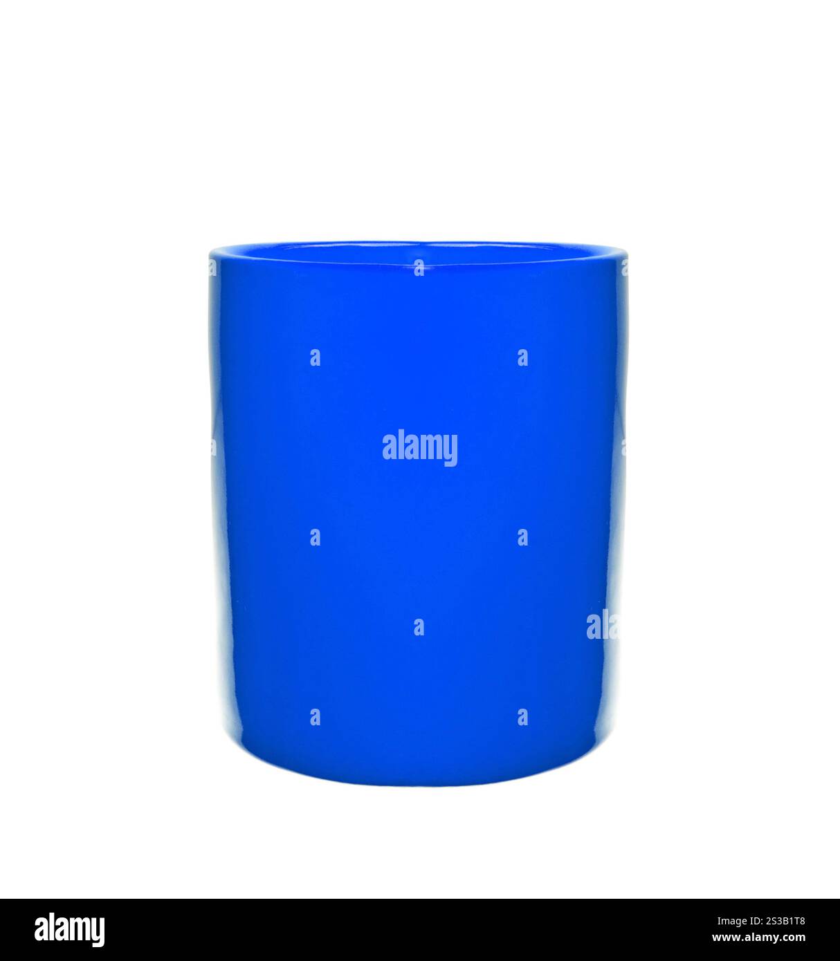 blue cup isolated. red cup isolated Stock Photo - Alamy