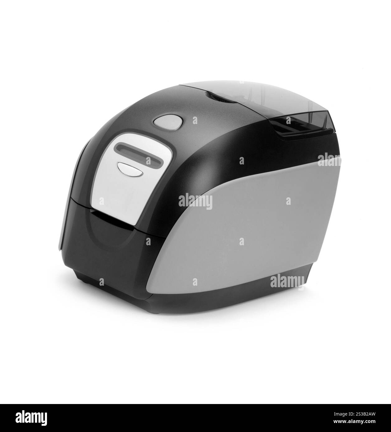 office scanner card isolated on white background. office scanner card ...