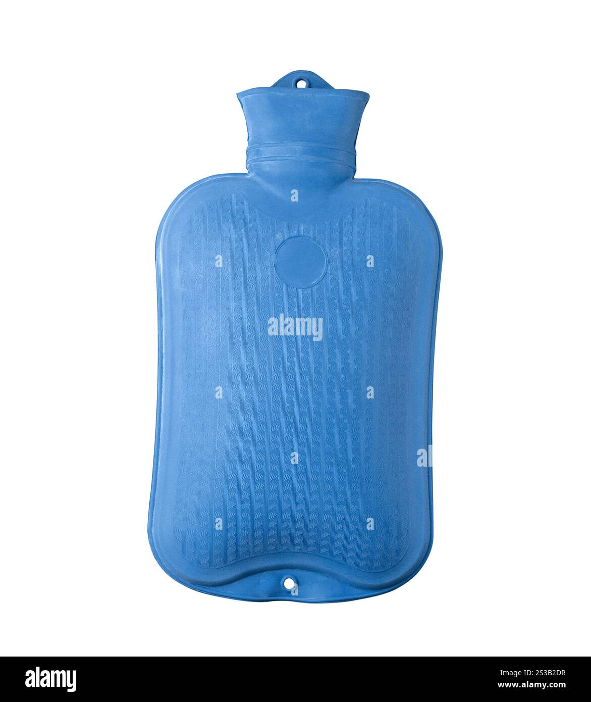 Blue bed warmer isolated on white background. Blue bed warmer Stock ...