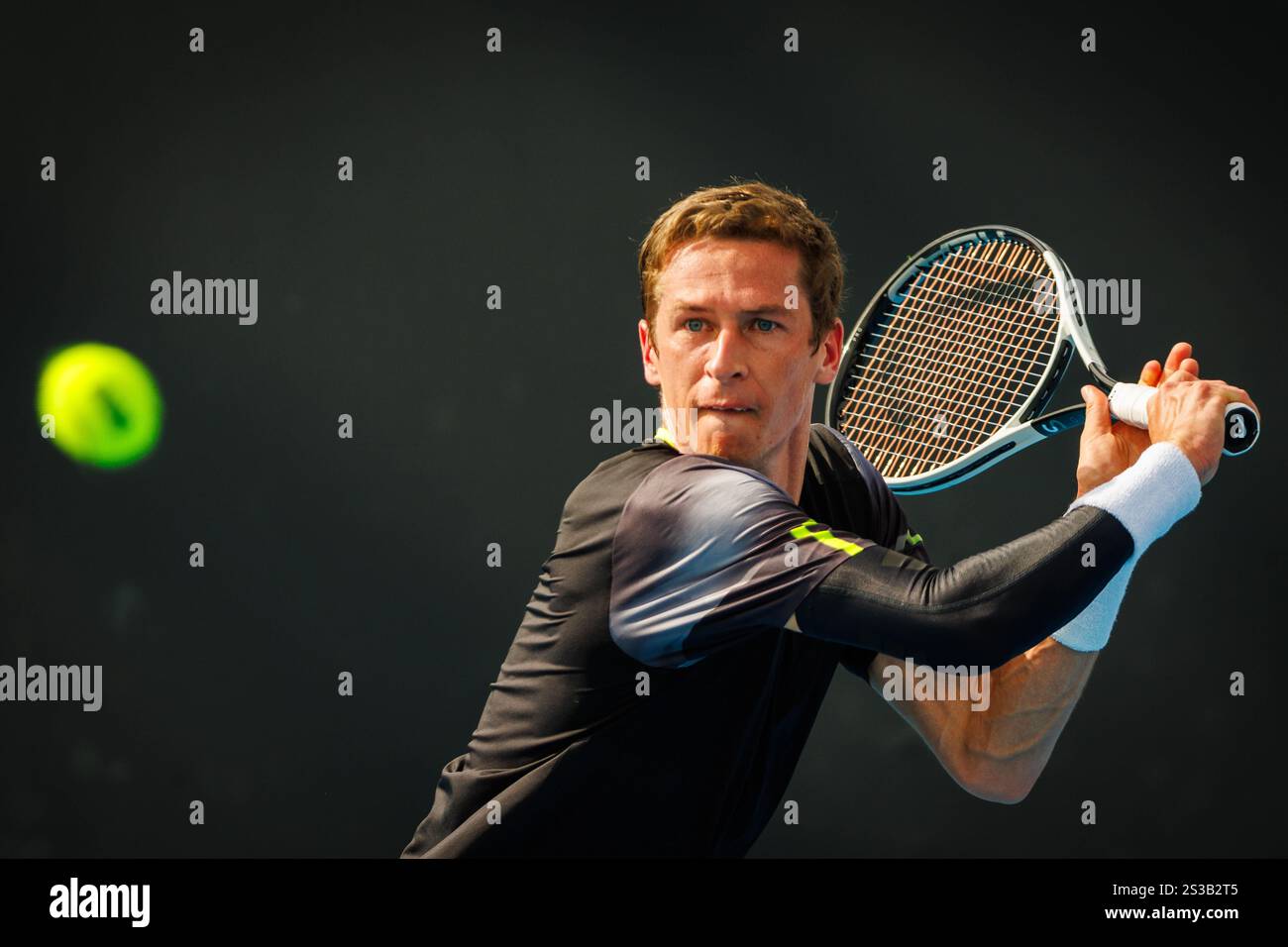 Melbourne, Australia. 09th Jan, 2025. Belgian Kimmer Coppejans pictured ...