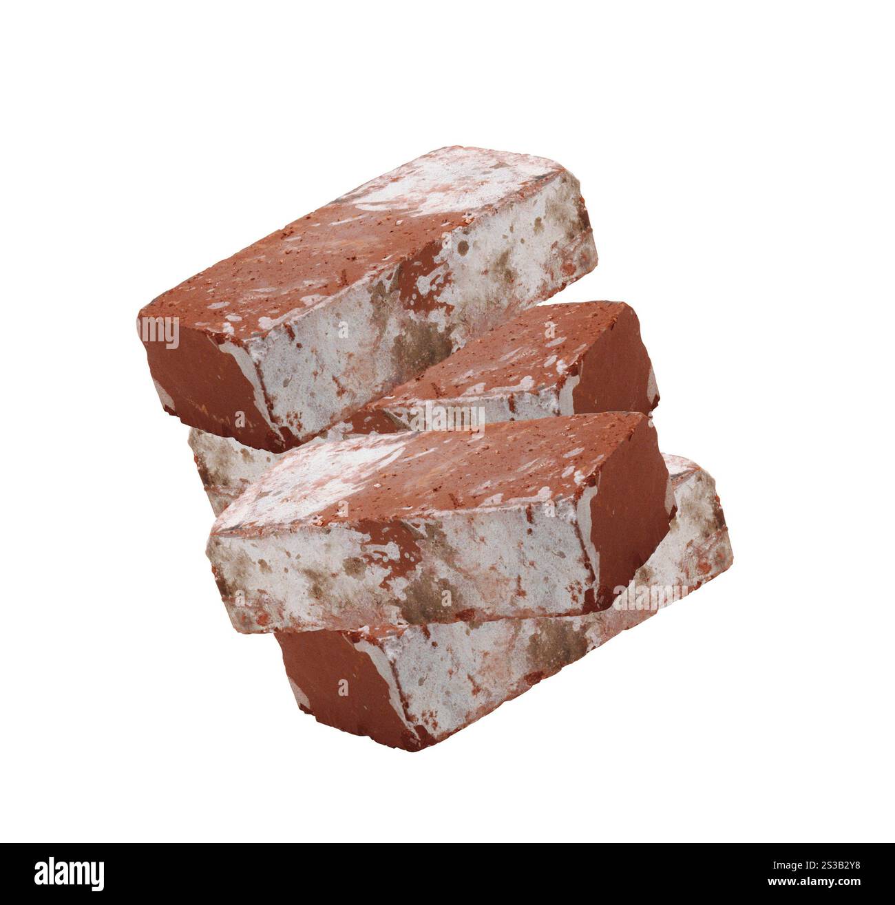 Bricks isolated on white background. Bricks isolated on white Stock ...