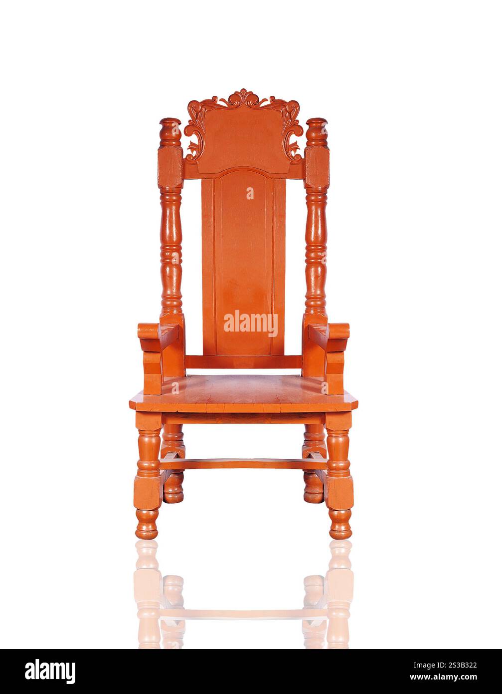 Chair isolated on white background. Chair isolated Stock Photo - Alamy