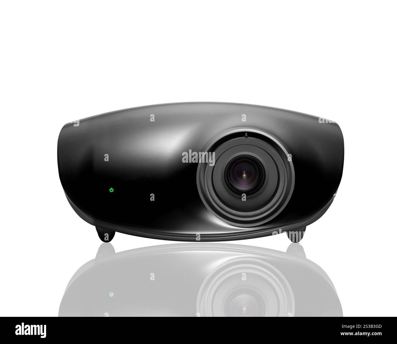 multimedia projector isolated on white background. multimedia projector ...