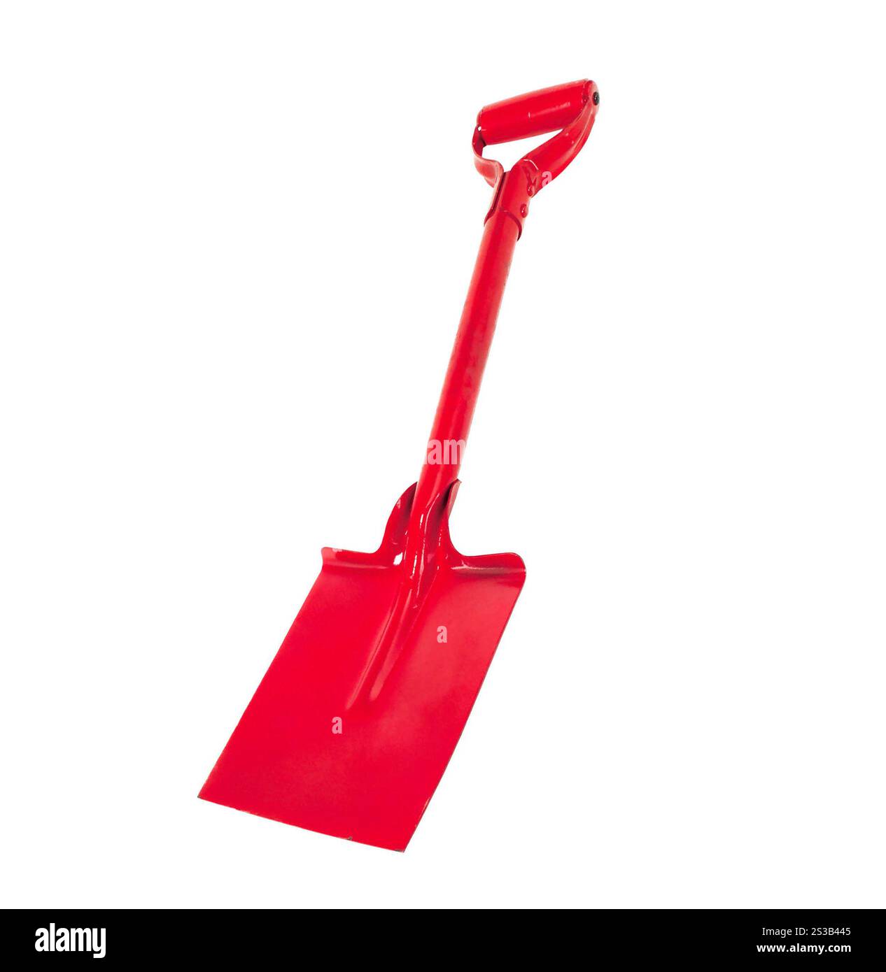 red shovel. blue shovel Stock Photo - Alamy