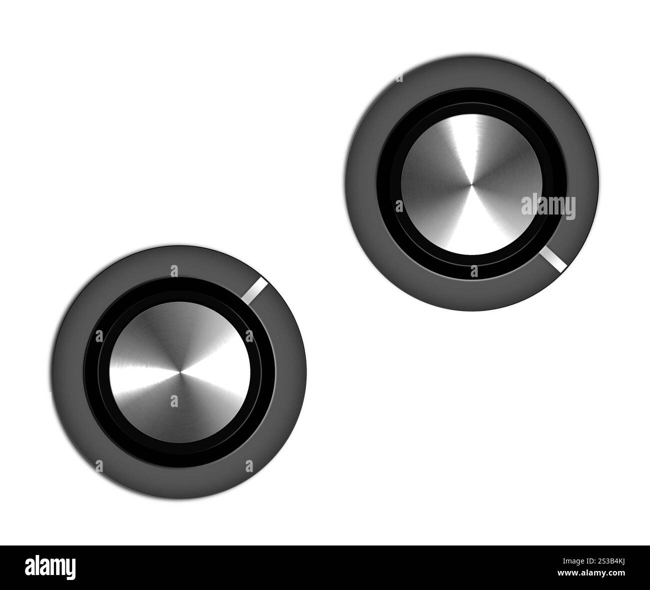 volume button isolated on white background. volume button Stock Photo ...