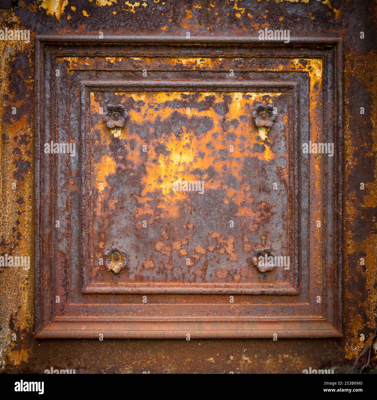 Vintage rusty metal plate texture. wallpaper background. Vintage rusty ...