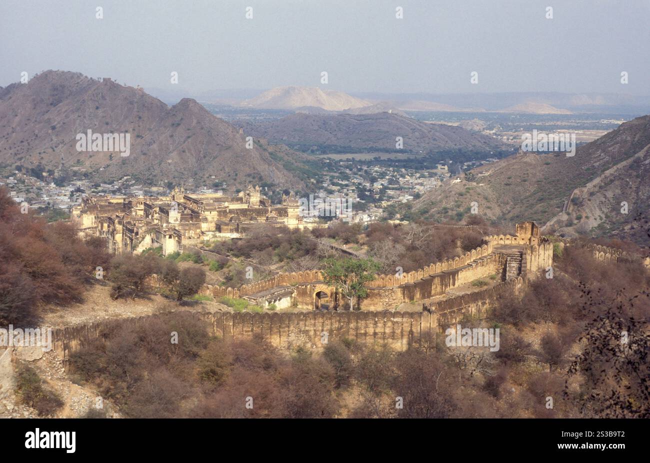the Kumbhalgarh Fort near the Town of Udaipur in the Province of ...