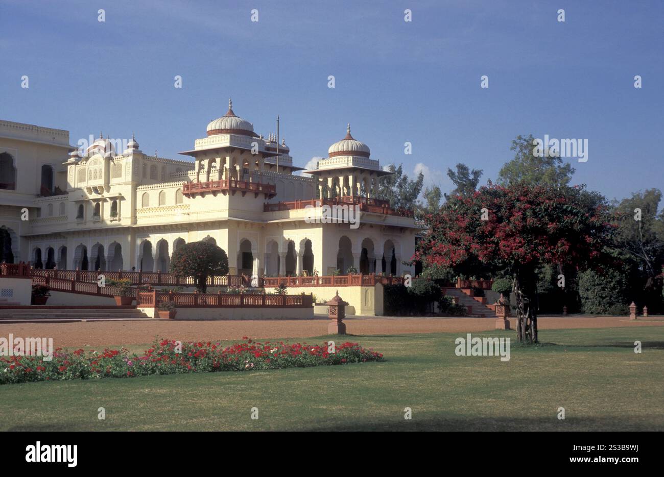 the Rambagh Palace Hotel in the City of Jaipur in the Province of ...