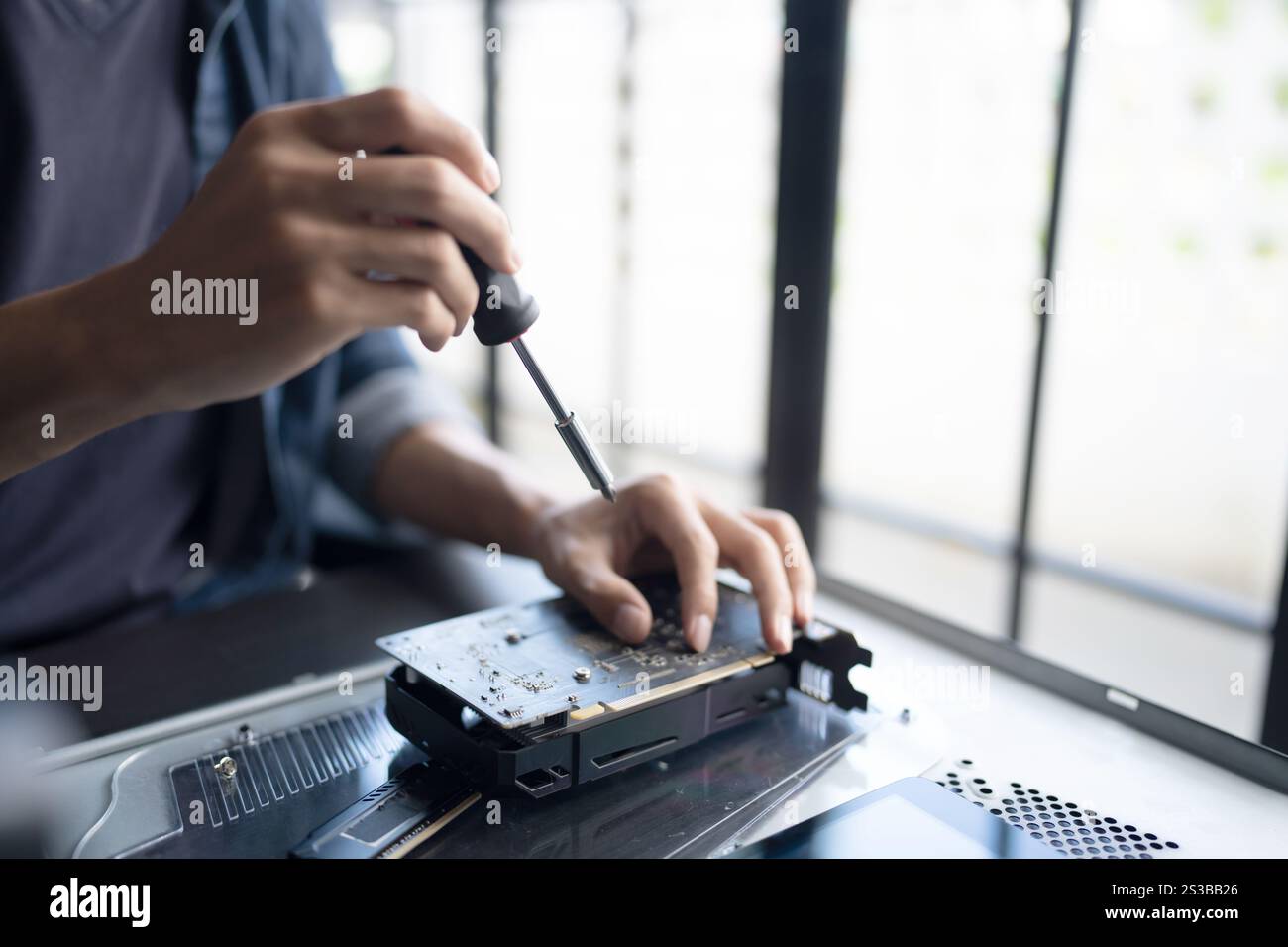 IT Engineer installing Hardware Equipment Development Facility Engineer ...