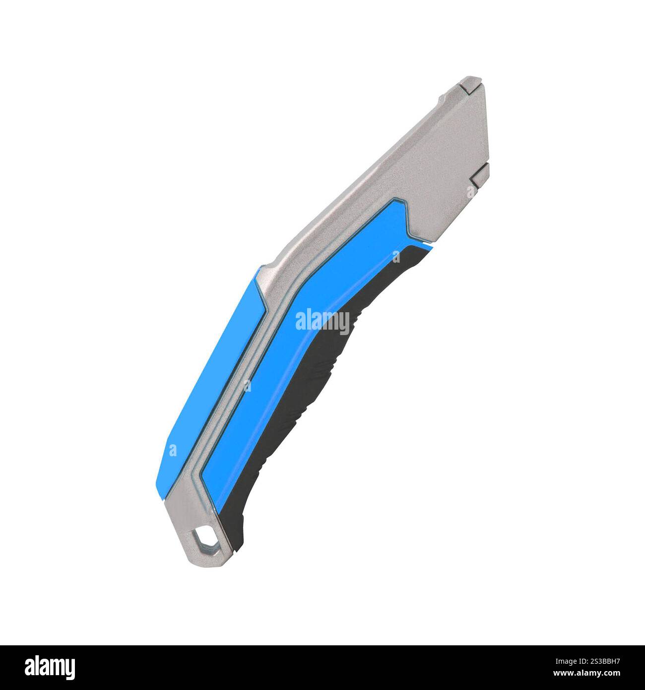 Blue paper knife isolated. Red paper knife isolated Stock Photo - Alamy