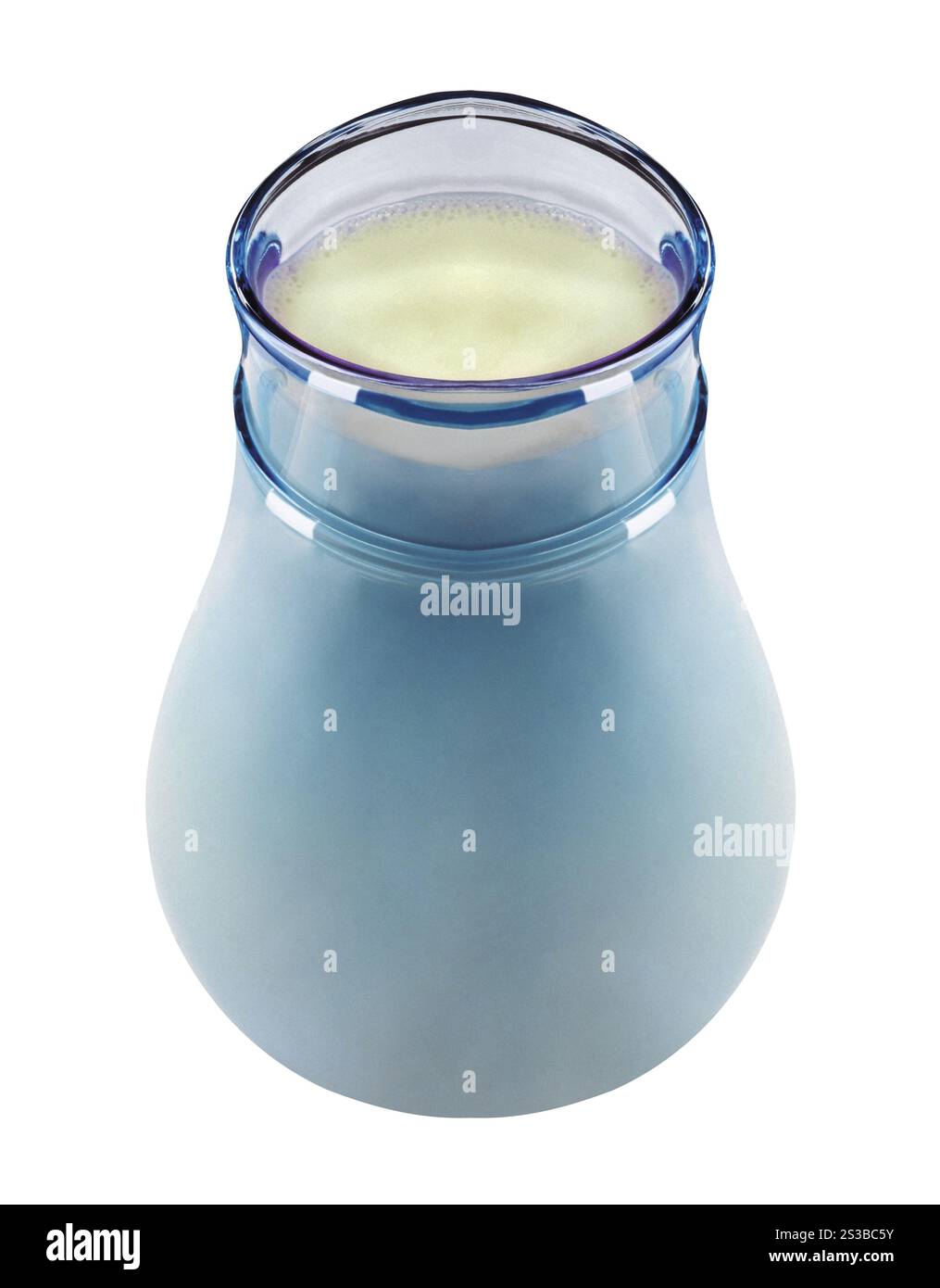 Glass jug milk in Cut Out Stock Images & Pictures - Alamy