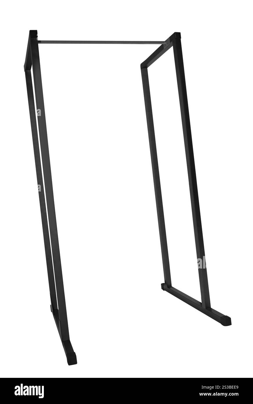 horizontal bar isolated on white Stock Photo - Alamy