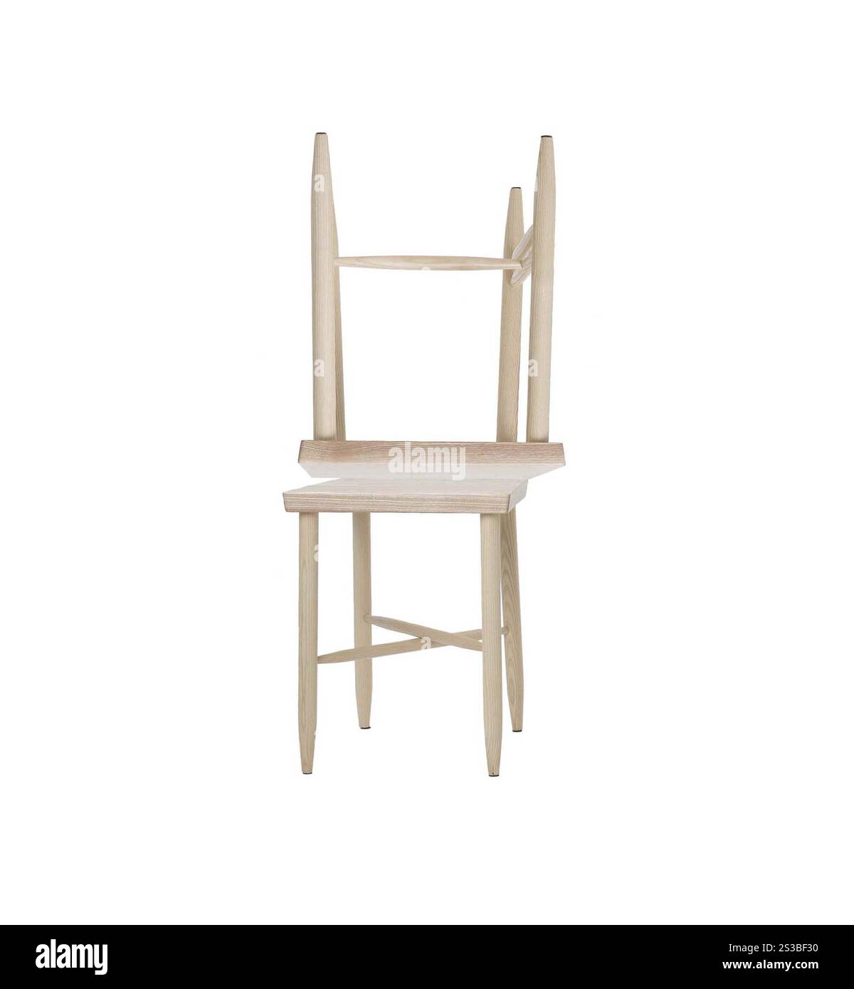 Stool isolated on white background. Stool Stock Photo - Alamy