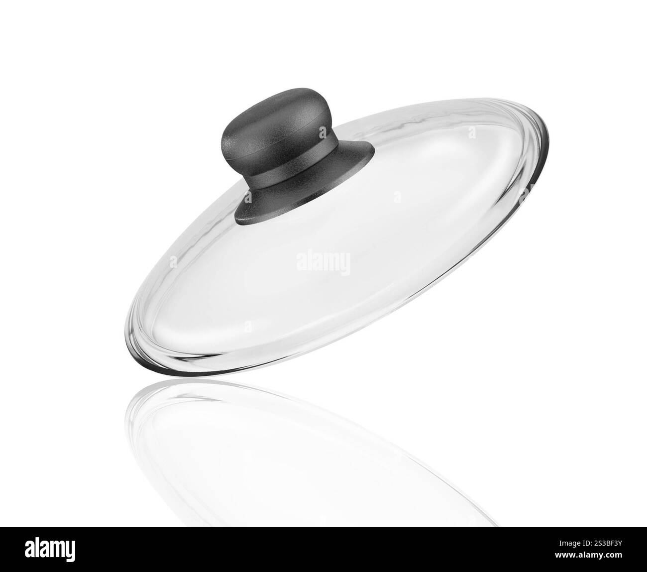 Lid from pan isolated on white. Lid from pan Stock Photo - Alamy