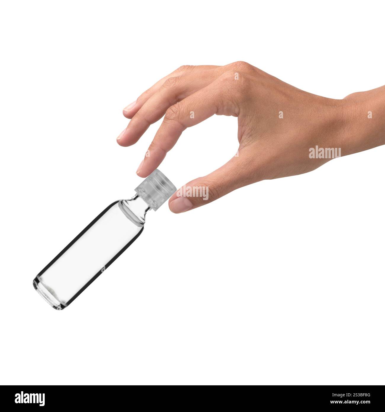 Hand pose like picking something isolated on white Stock Photo - Alamy