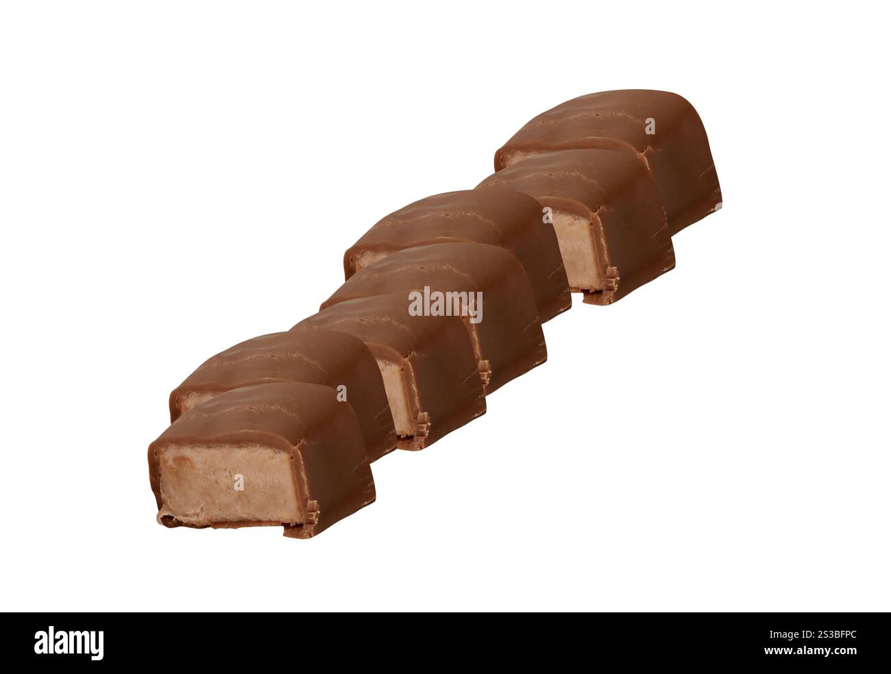 Chocolate Candy Bars Isolated Stock Photo - Alamy