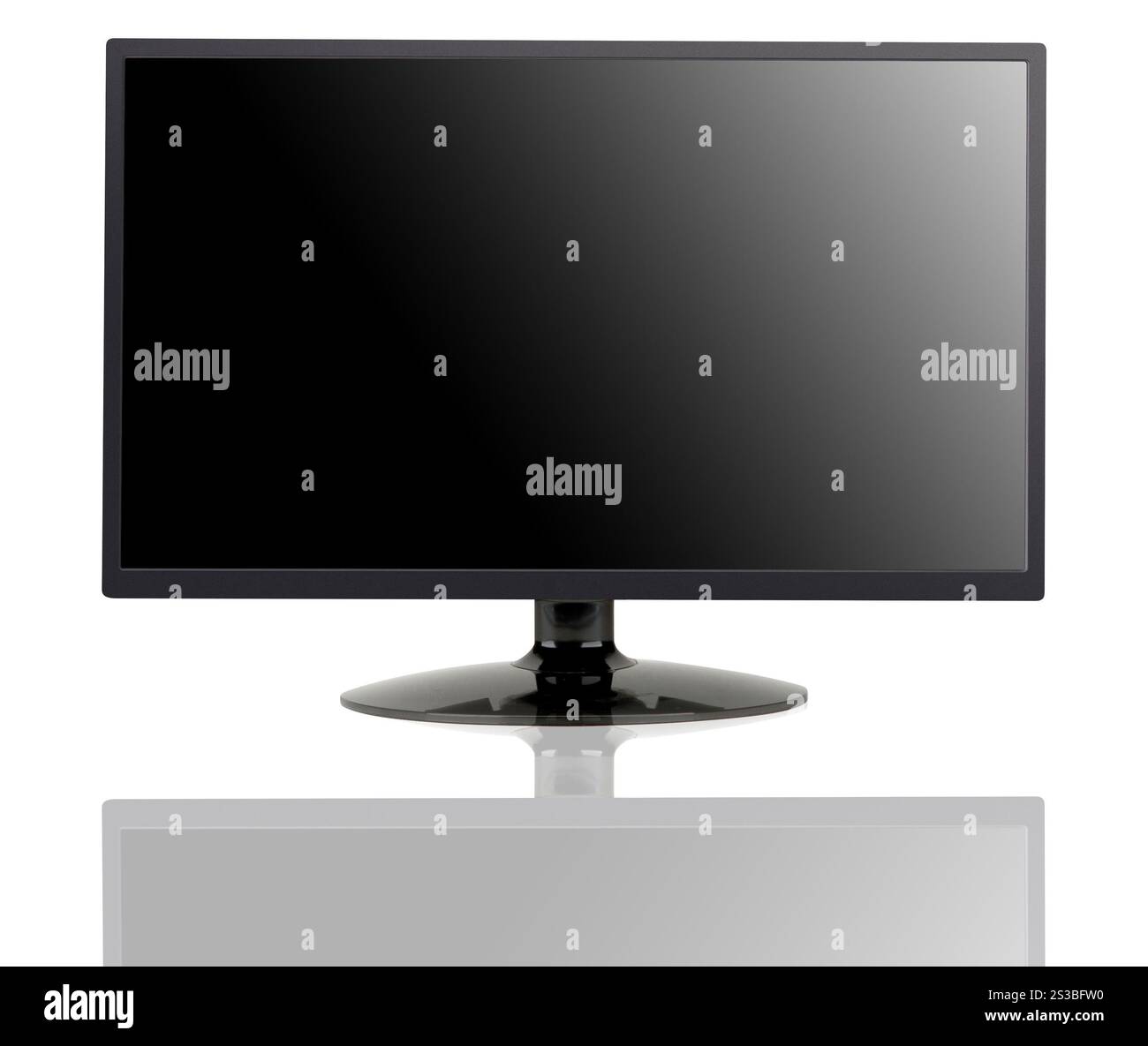TV flat screen lcd, plasma isolated Stock Photo - Alamy