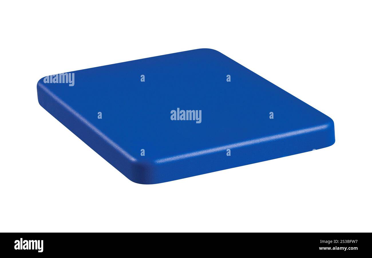 blue plastic cap isolated. violet plastic cap isolated Stock Photo - Alamy