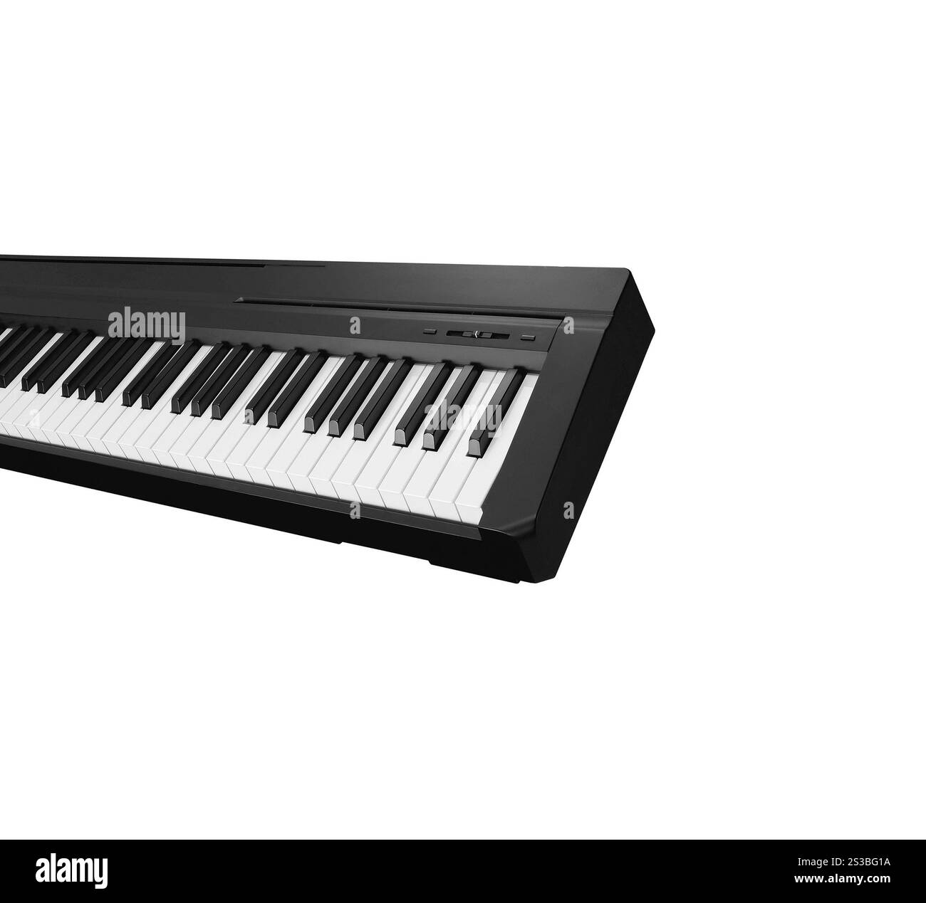 Dark Gray Synthesizer isolated on white background. Dark Gray ...
