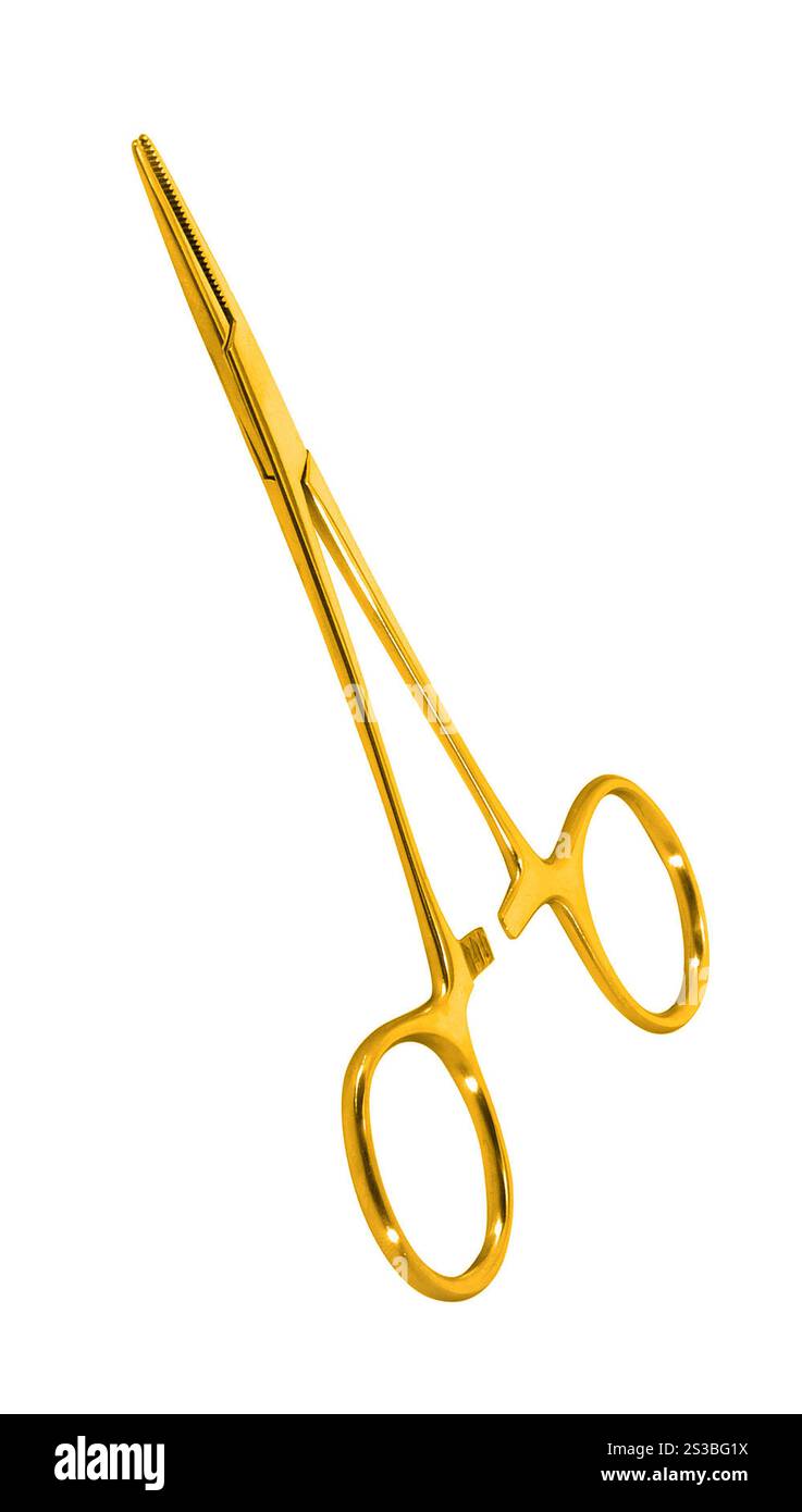 golden scissors isolated on white background. golden scissors isolated ...