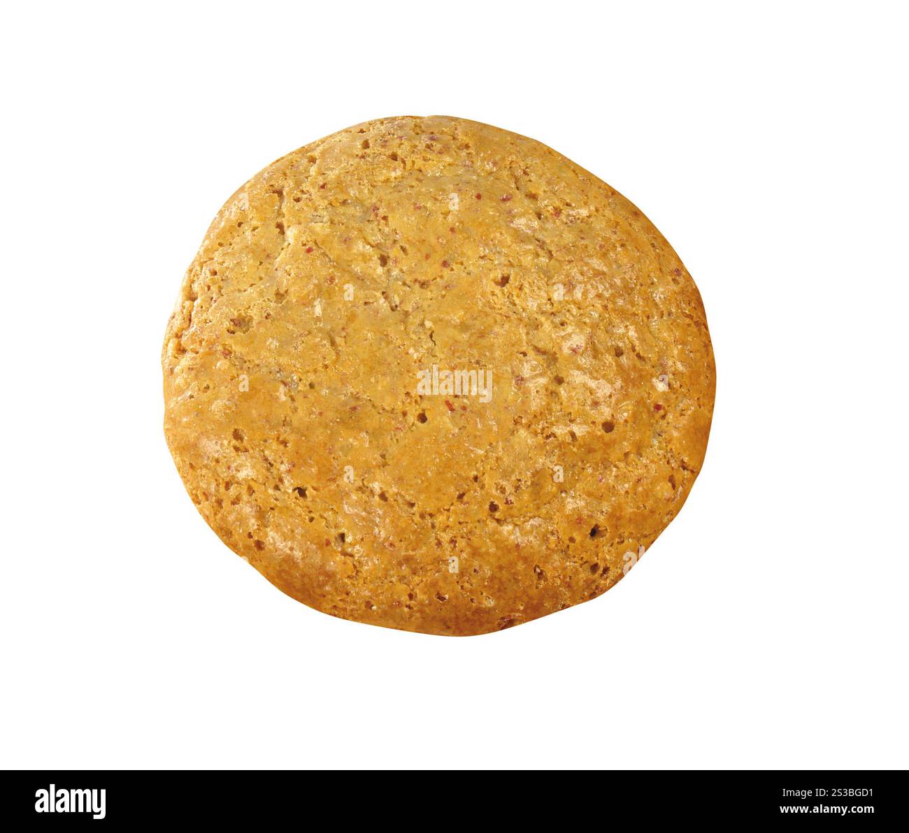 light sugar cookie isolated on white Stock Photo - Alamy