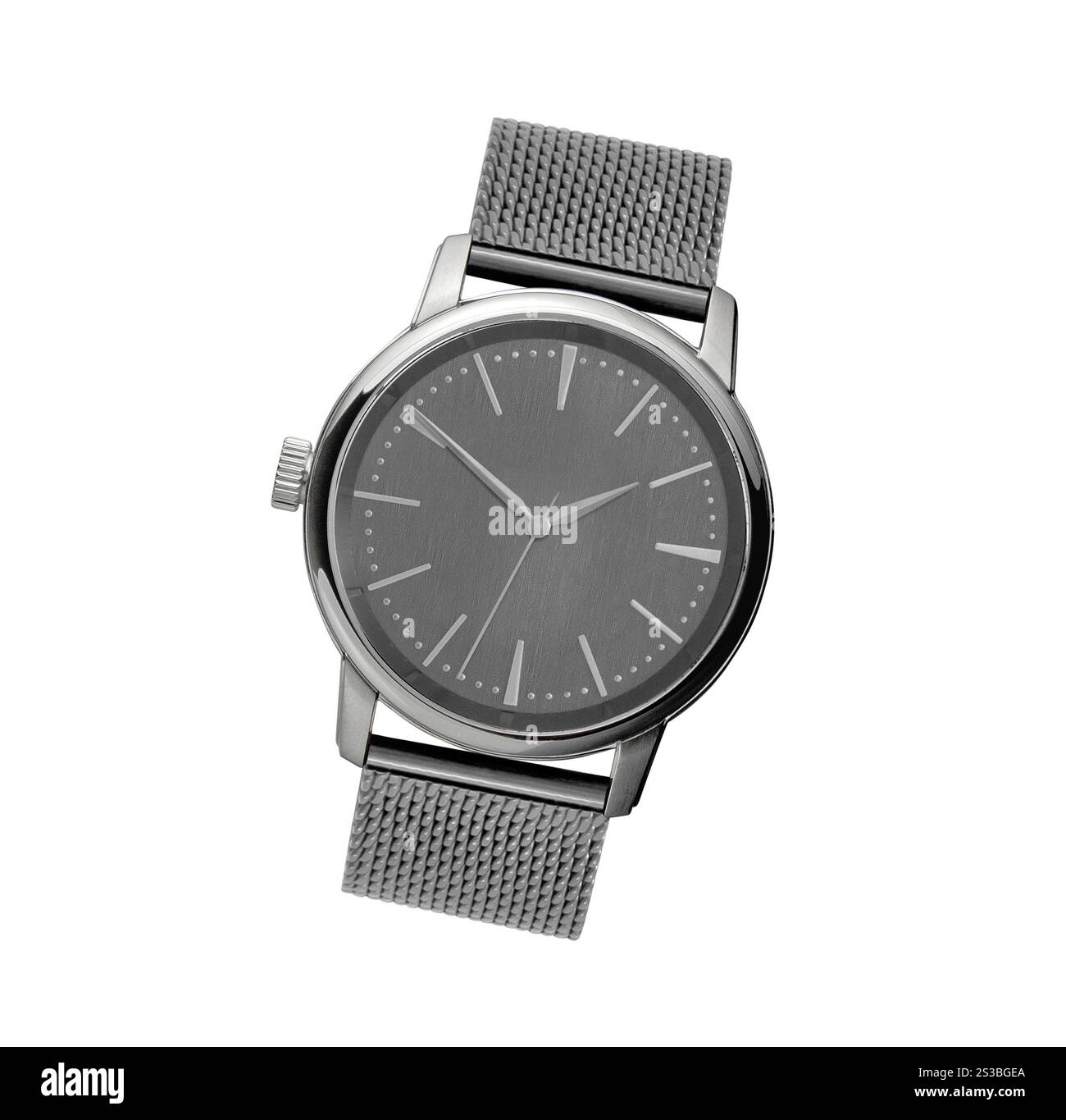 Watch steel bracelet Cut Out Stock Images & Pictures - Alamy