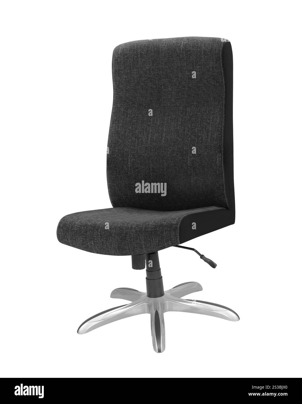 The office chair on white background Stock Photo - Alamy