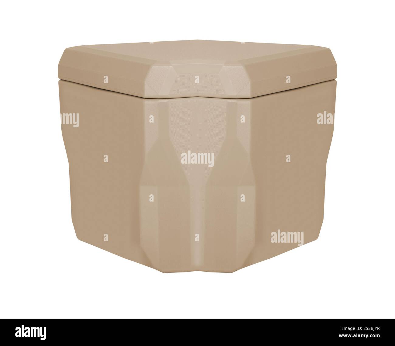 Plastic cooler box isolated Stock Photo - Alamy