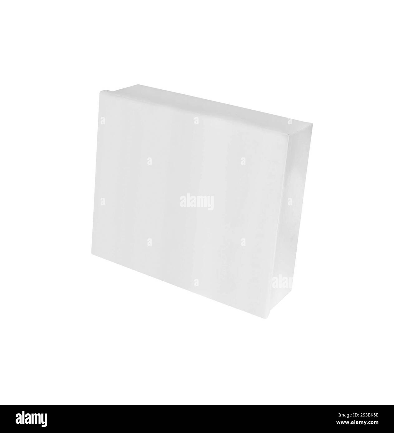 Empty blank white box Black and White Stock Photos & Images - Alamy