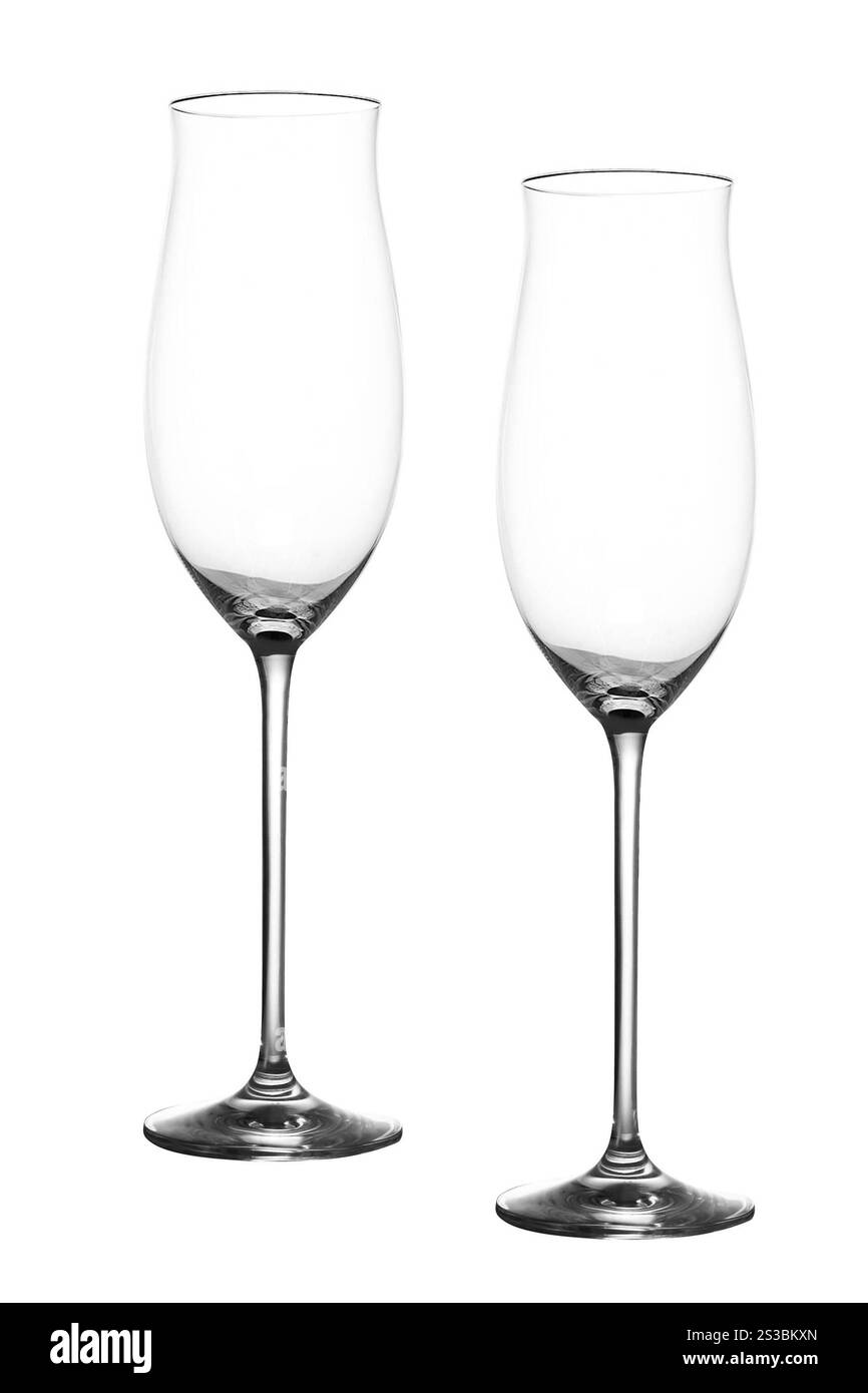 Empty glasses. Empty glass Stock Photo - Alamy