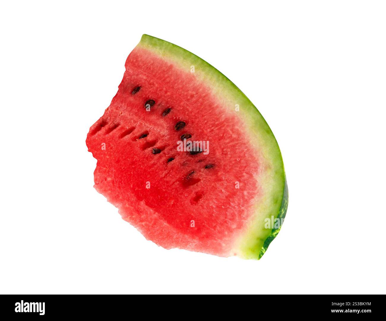 watermelon slice isolated on white background. watermelon slice ...