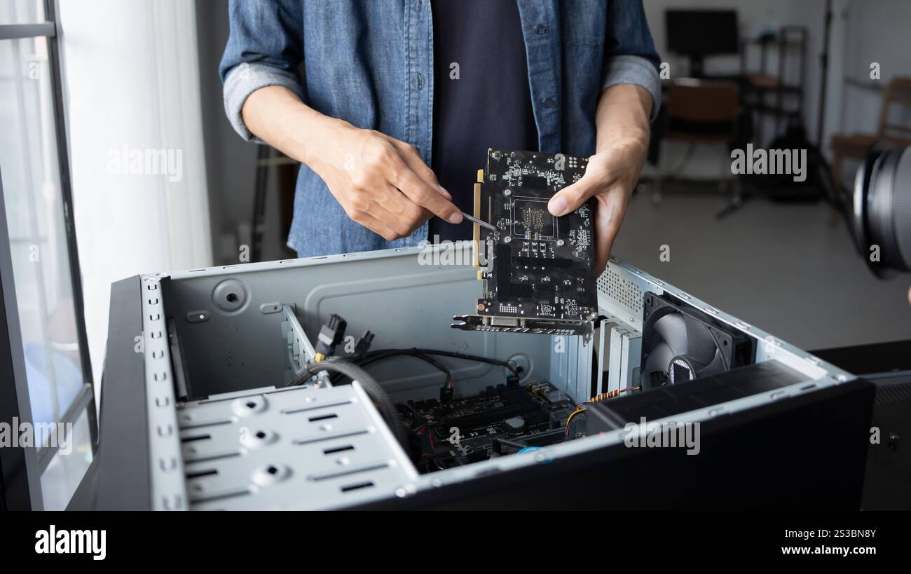 IT Engineer installing Hardware Equipment Development Facility Engineer ...