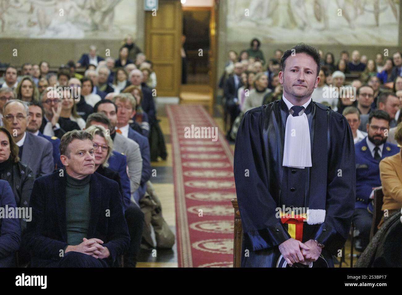 Brussels, Belgium. 09th Jan, 2025. Julien Moinil pictured during his ...