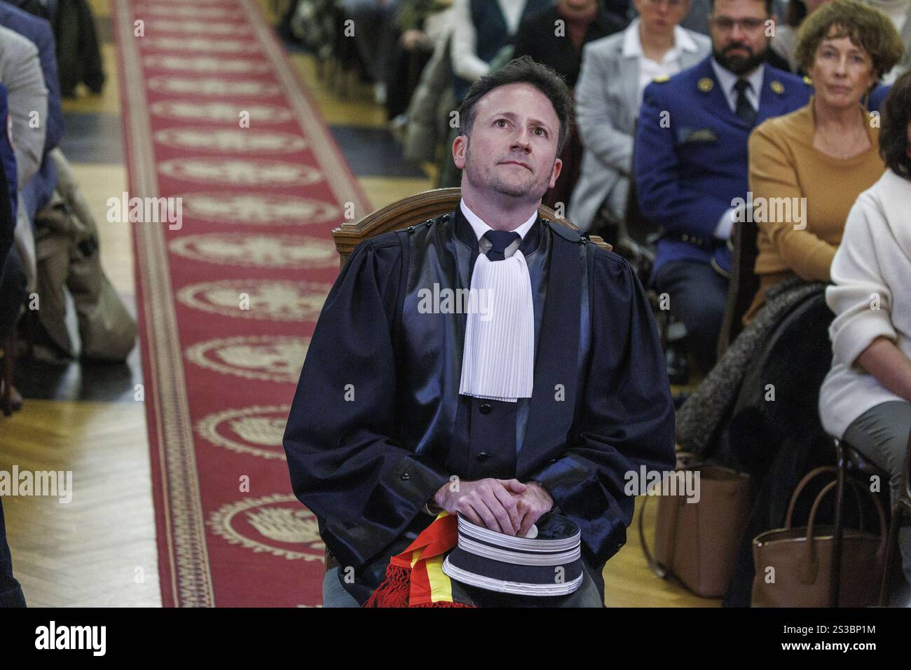 Brussels, Belgium. 09th Jan, 2025. Julien Moinil pictured during his ...