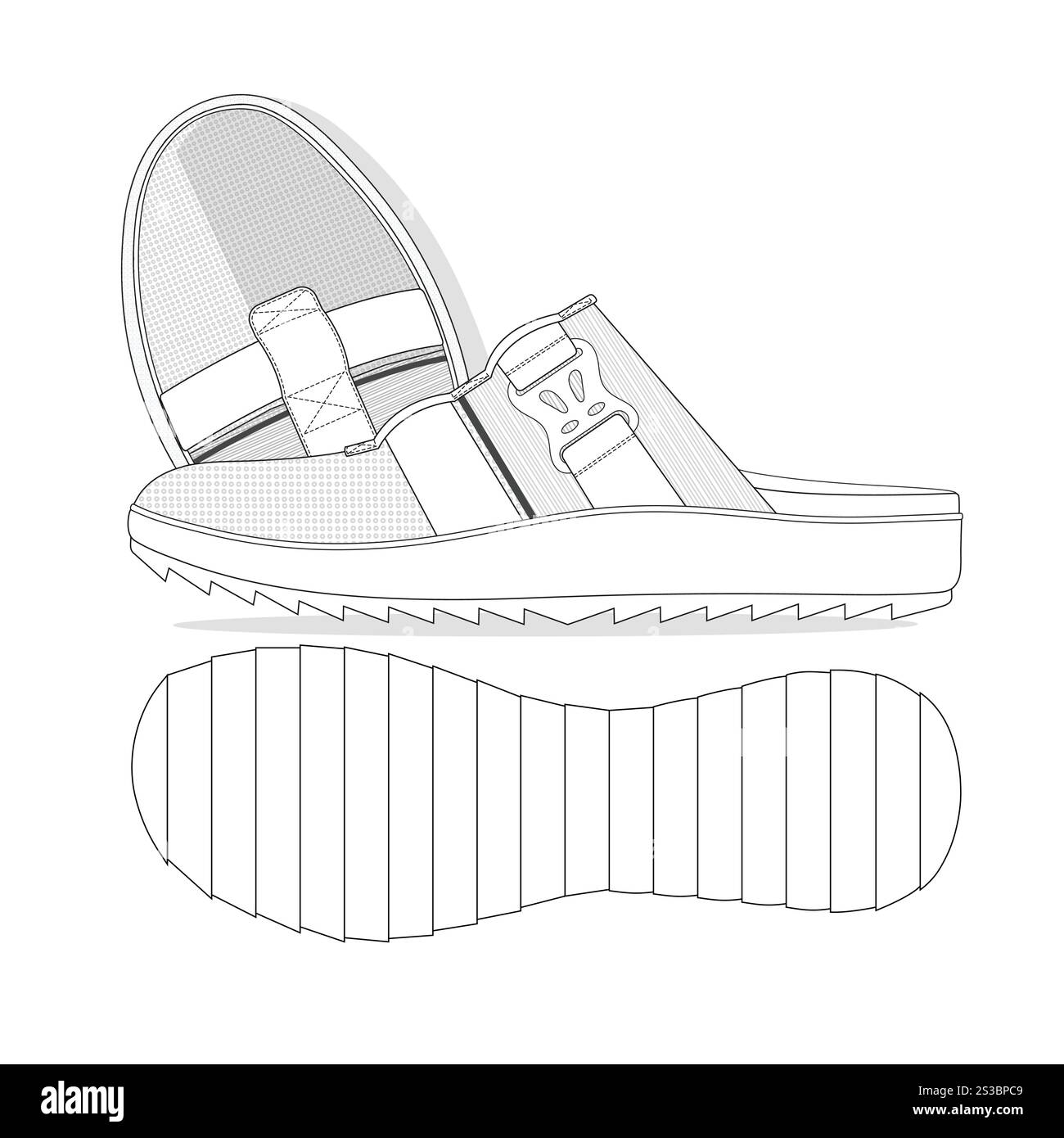Sporty strappy sandals hi-res stock photography and images - Alamy